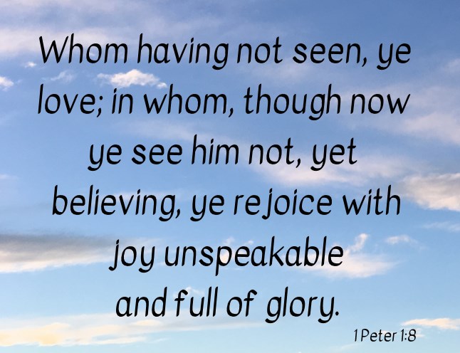 Joy Unspeakable