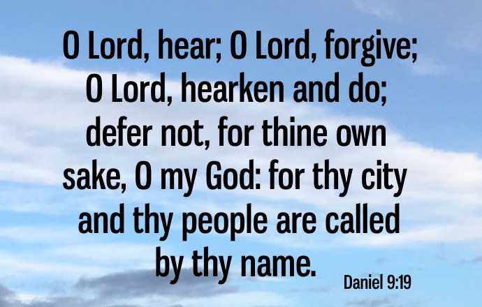 Daniel's Prayer