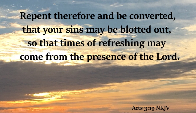 Repentance