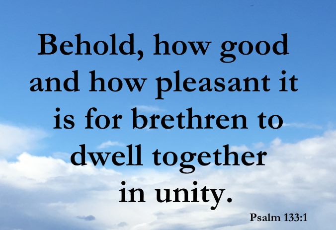Unity of the Spirit Prayer